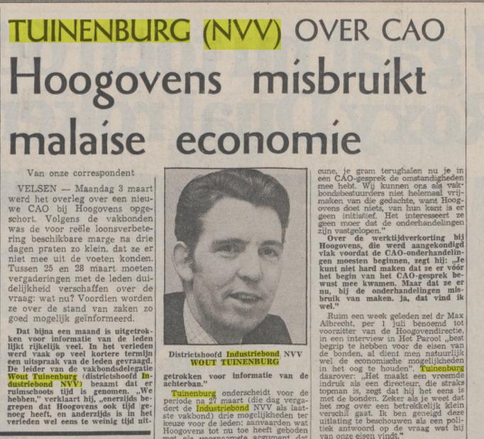 Wout Tuinenburg (1938-2024) - Stichting VHV